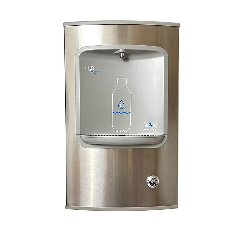 Wall Mounted Hand Operated Bottle Filling Station