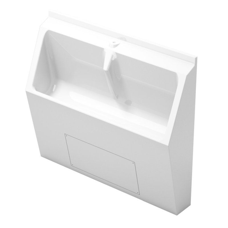 Waterless GRP Urinal Troughs, Floor Standing Design
