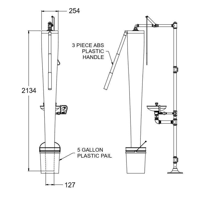 Emergency Shower Test Kit