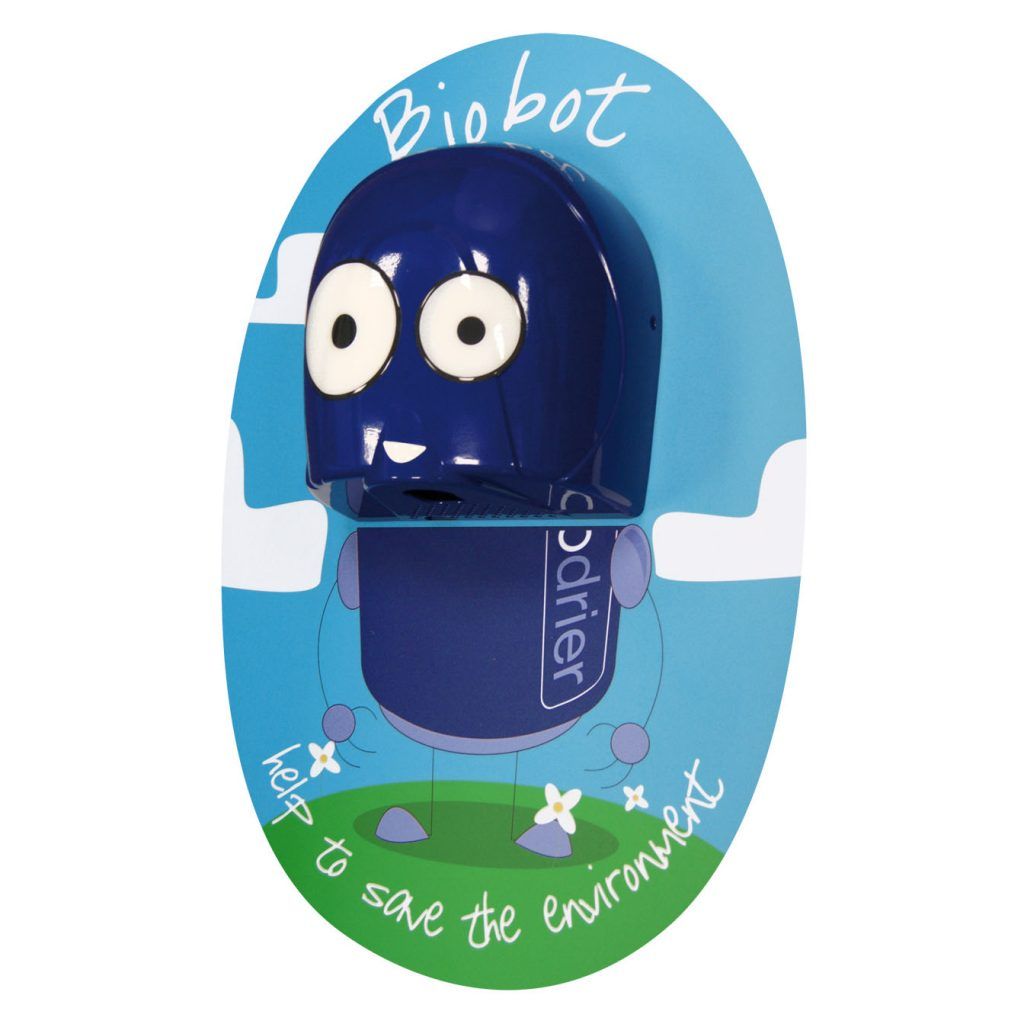 Biodrier BioBot Children's Hand Dryer, Design 1