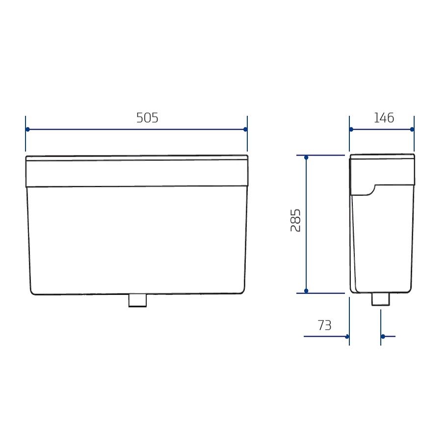 Manual WC Cistern