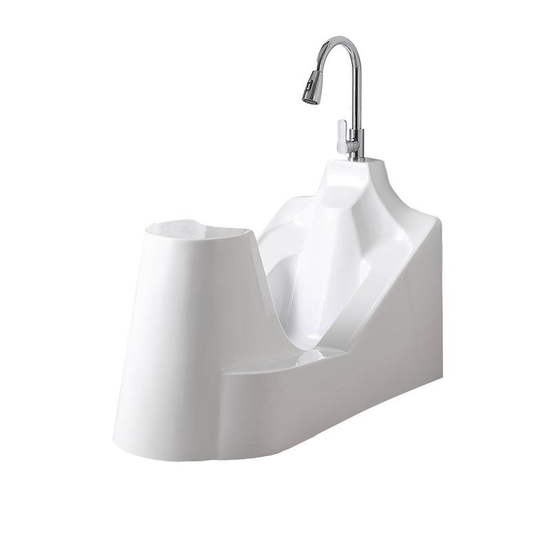 Complete Wudu Foot Wash With Seat and Tap