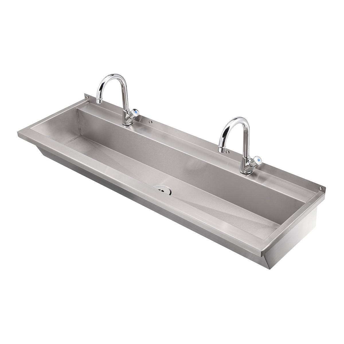 Heavy Duty Stainless Steel Wall Mounted Bottle Filling Trough