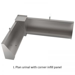 Stainless Steel Wall Hung Trough Urinal