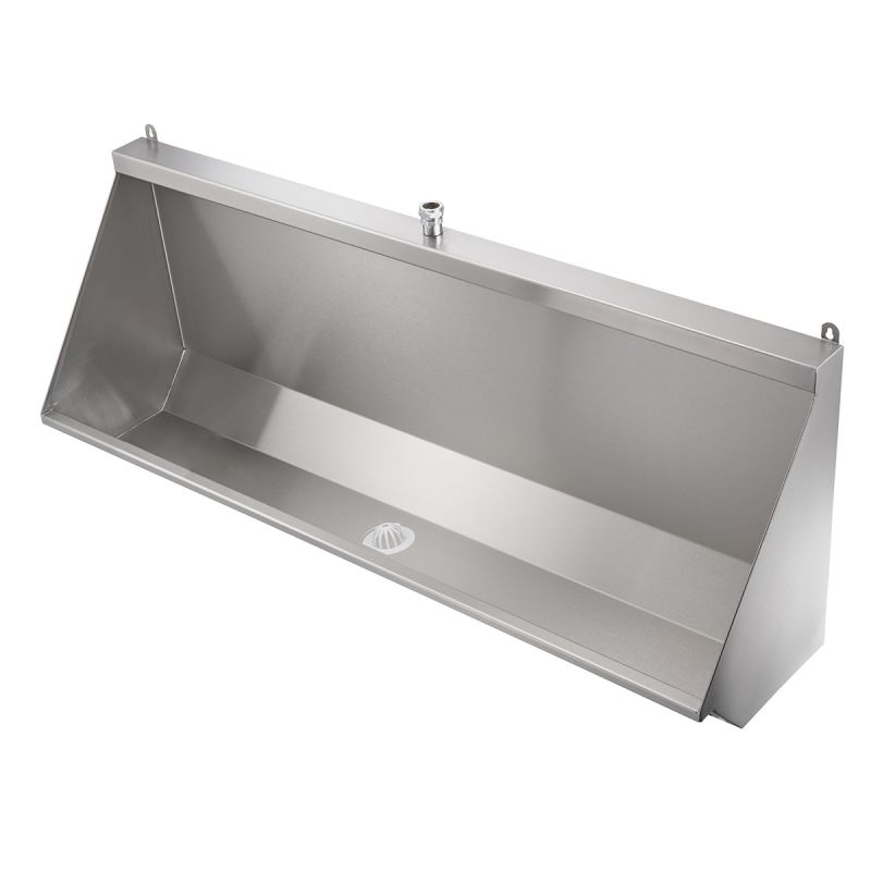 300mm Projection Stainless Steel Trough Urinal